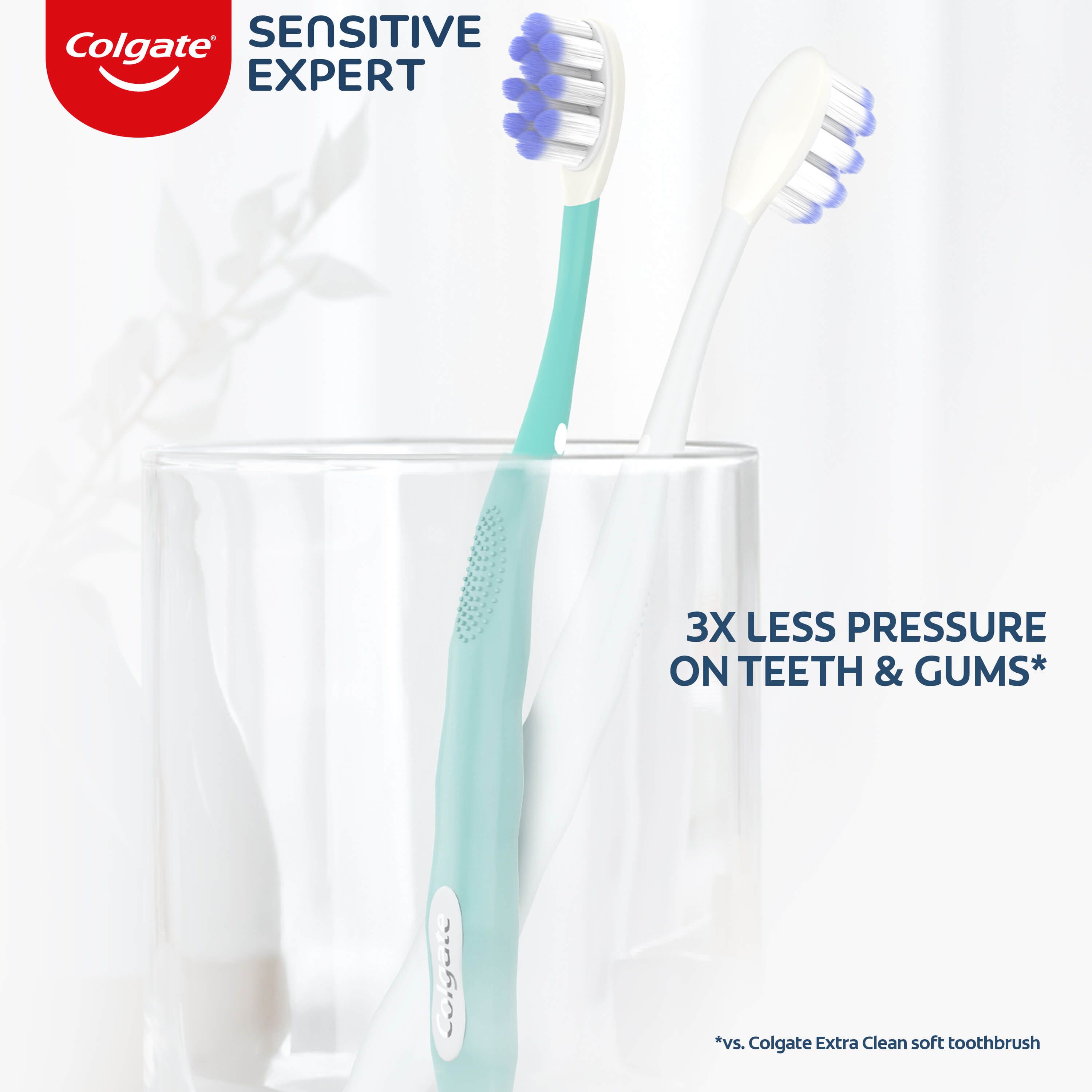 Colgate Sensitive Expert Ultra Soft Toothbrush (2 Pack) - Colgate - Colgate