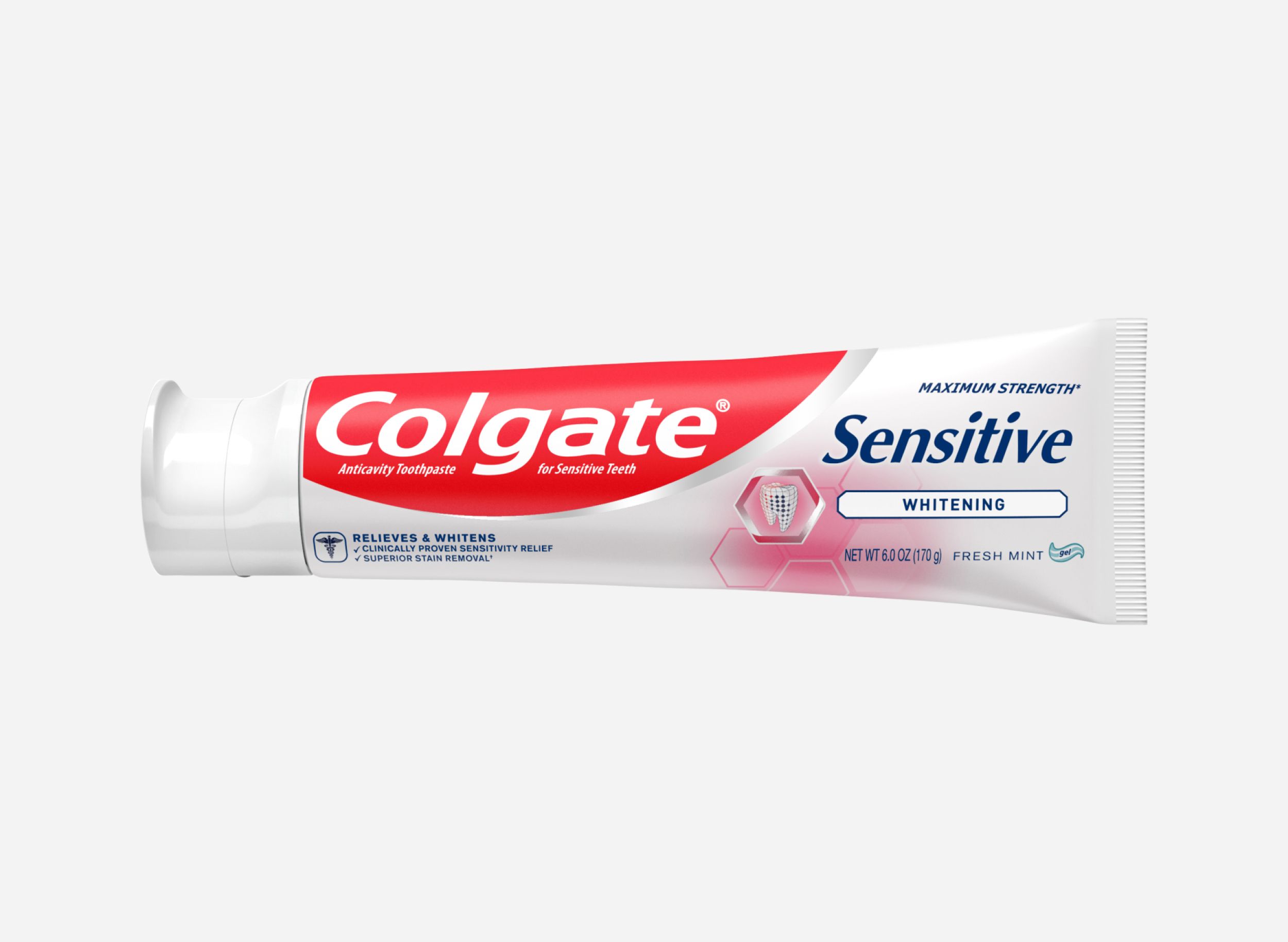 Colgate Sensitive Maximum Strength Whitening Toothpaste - Colgate
