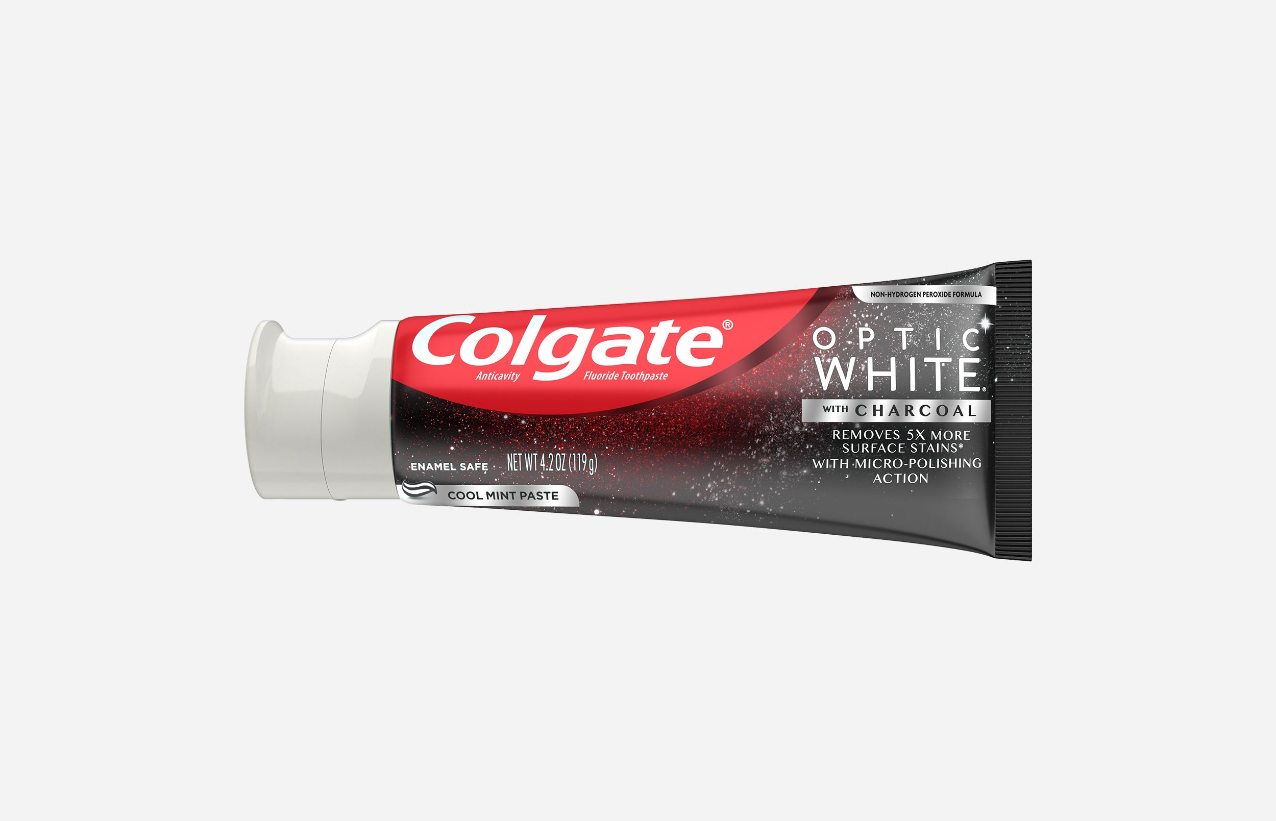 Colgate Optic White with Charcoal Whitening Toothpaste - Colgate - Colgate