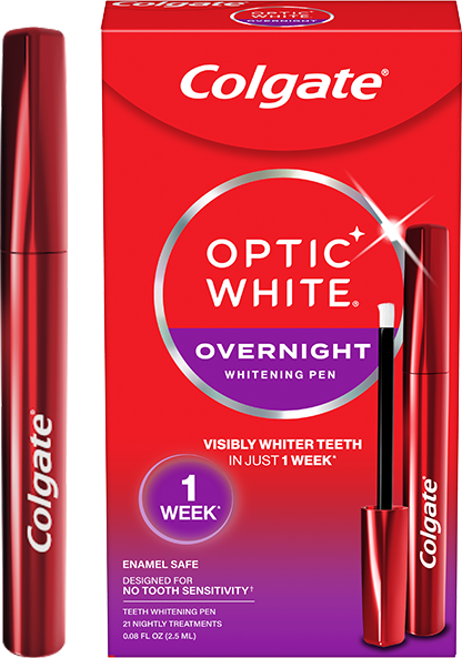 Optic White Overnight Teeth Whitening Pen - Colgate