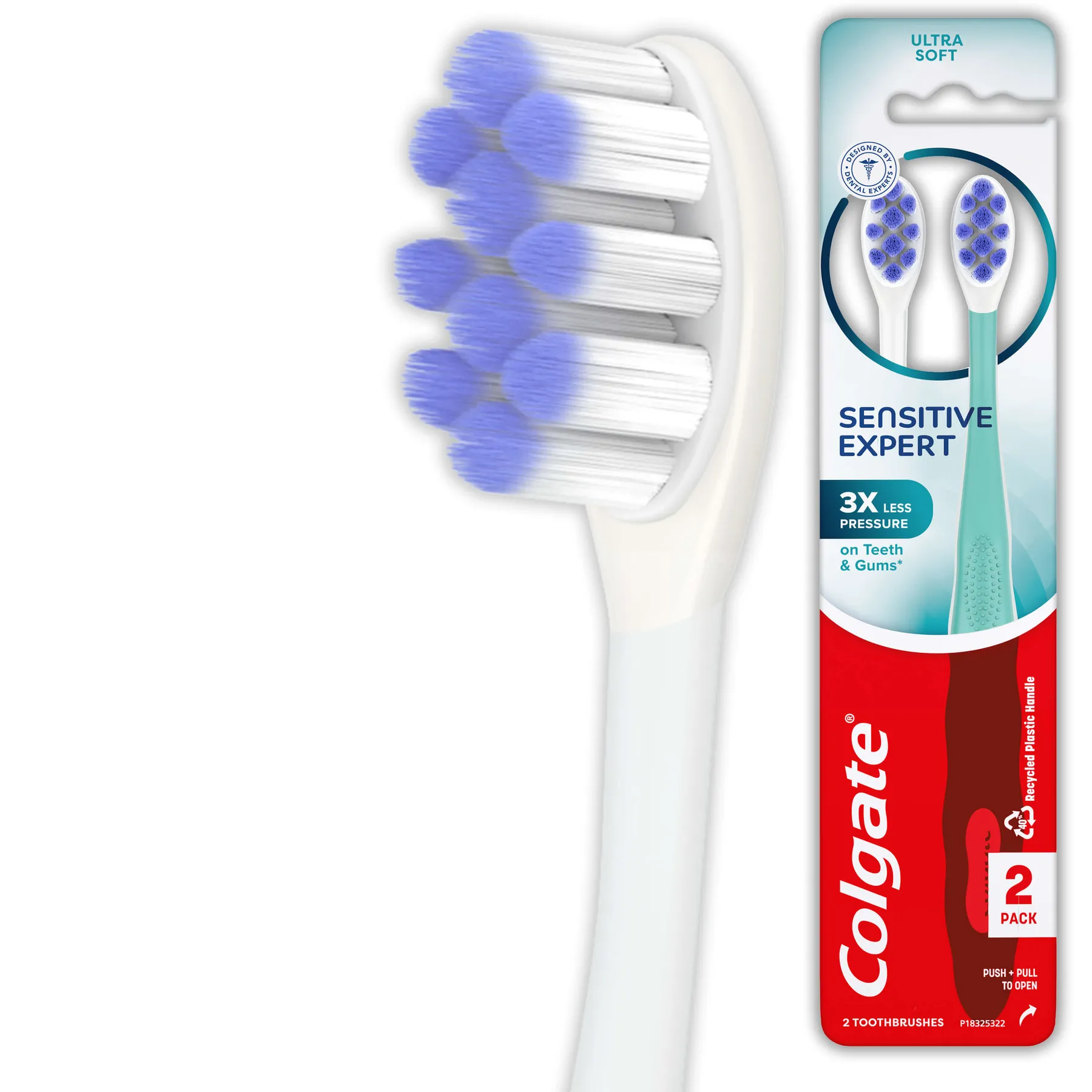 Colgate Sensitive Expert Ultra Soft Toothbrush 2 Pack Colgate Colgate