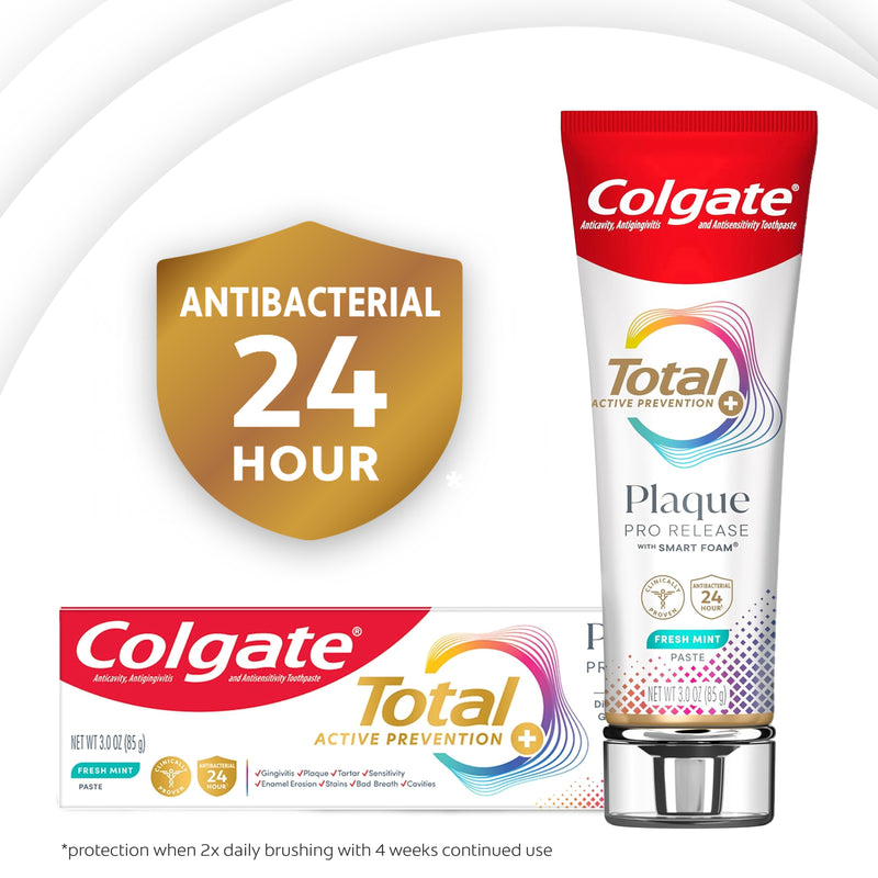 Colgate Total Plaque Pro Release Fresh Mint Toothpaste